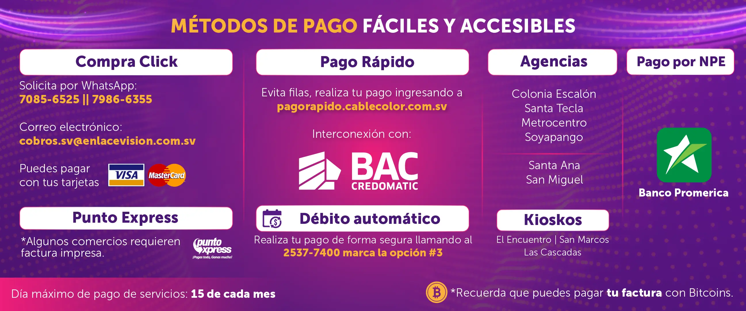 Cable Color El Salvador